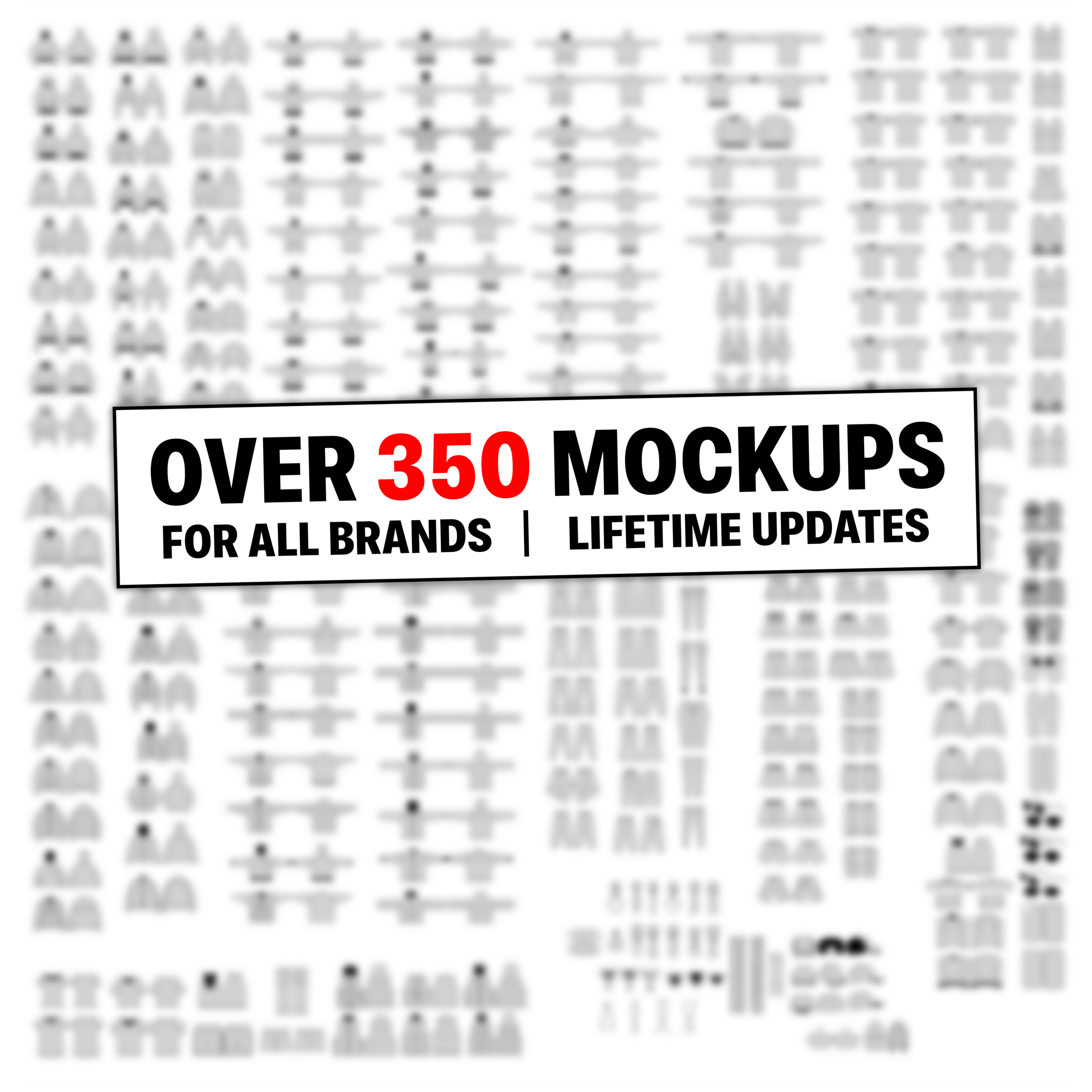 Adam's 350+ Premium Clothing Mockups Pack - Design your Clothing Brand ...