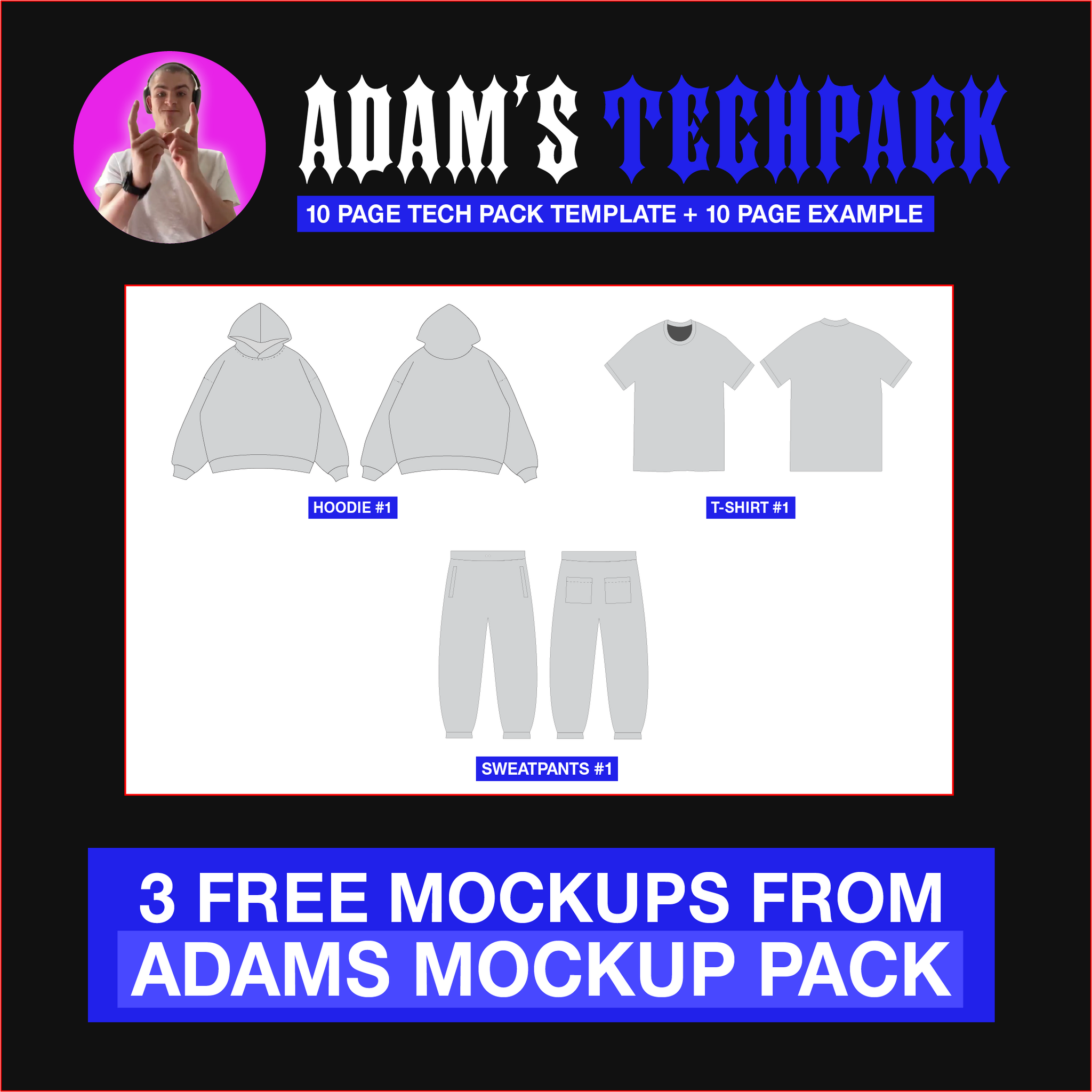 Adam's Ultimate Tech Pack Template - Send Straight to your Manufacturer ...