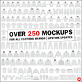 Adam's 250+ Item Clothing Mockup Pack - Start your Clothing Brand Today ...