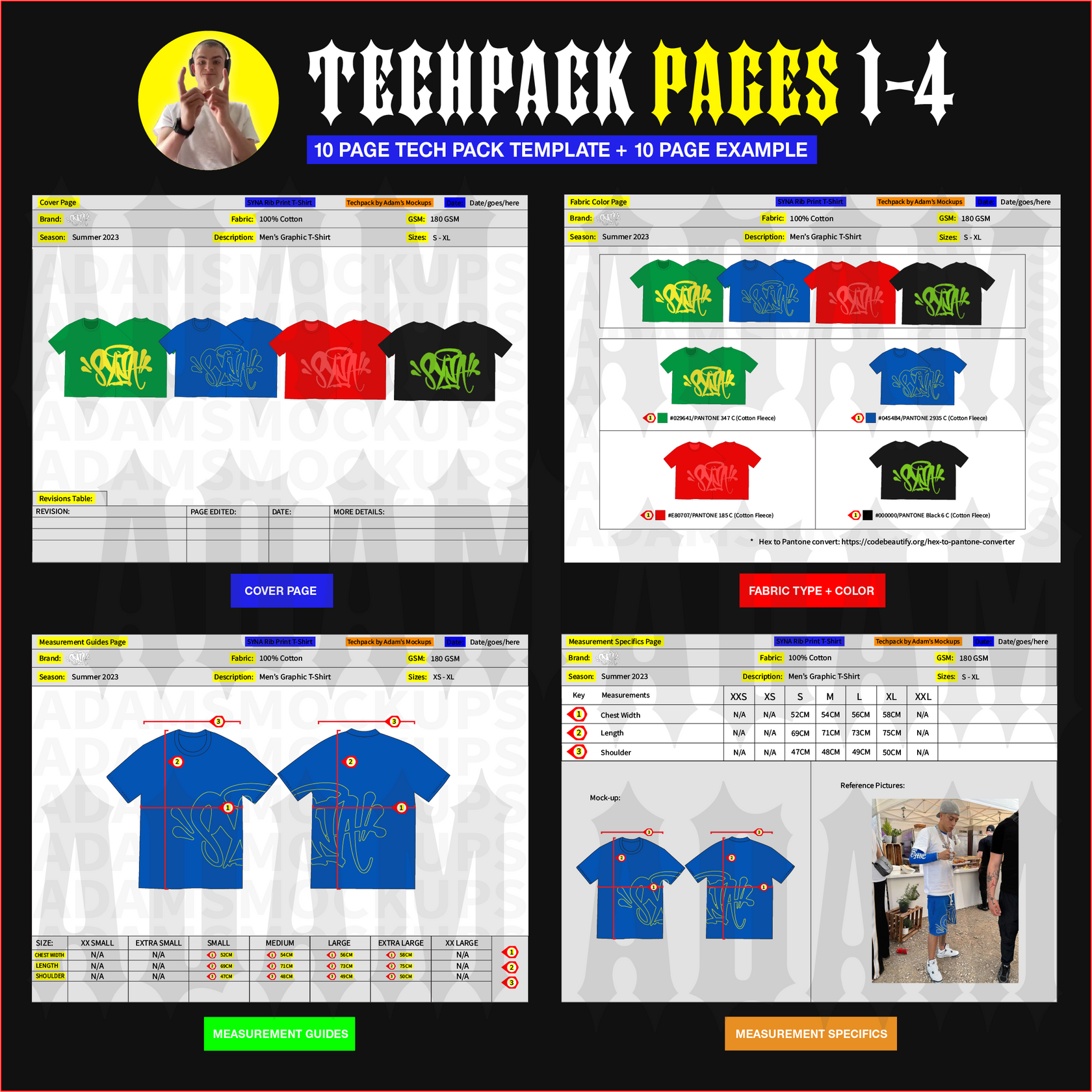 Adam's Ultimate Tech Pack Template - Send Straight to your Manufacturer ...