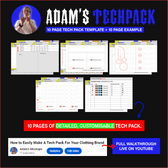 Adam's Ultimate Tech Pack Template - Send Straight to your Manufacturer ...